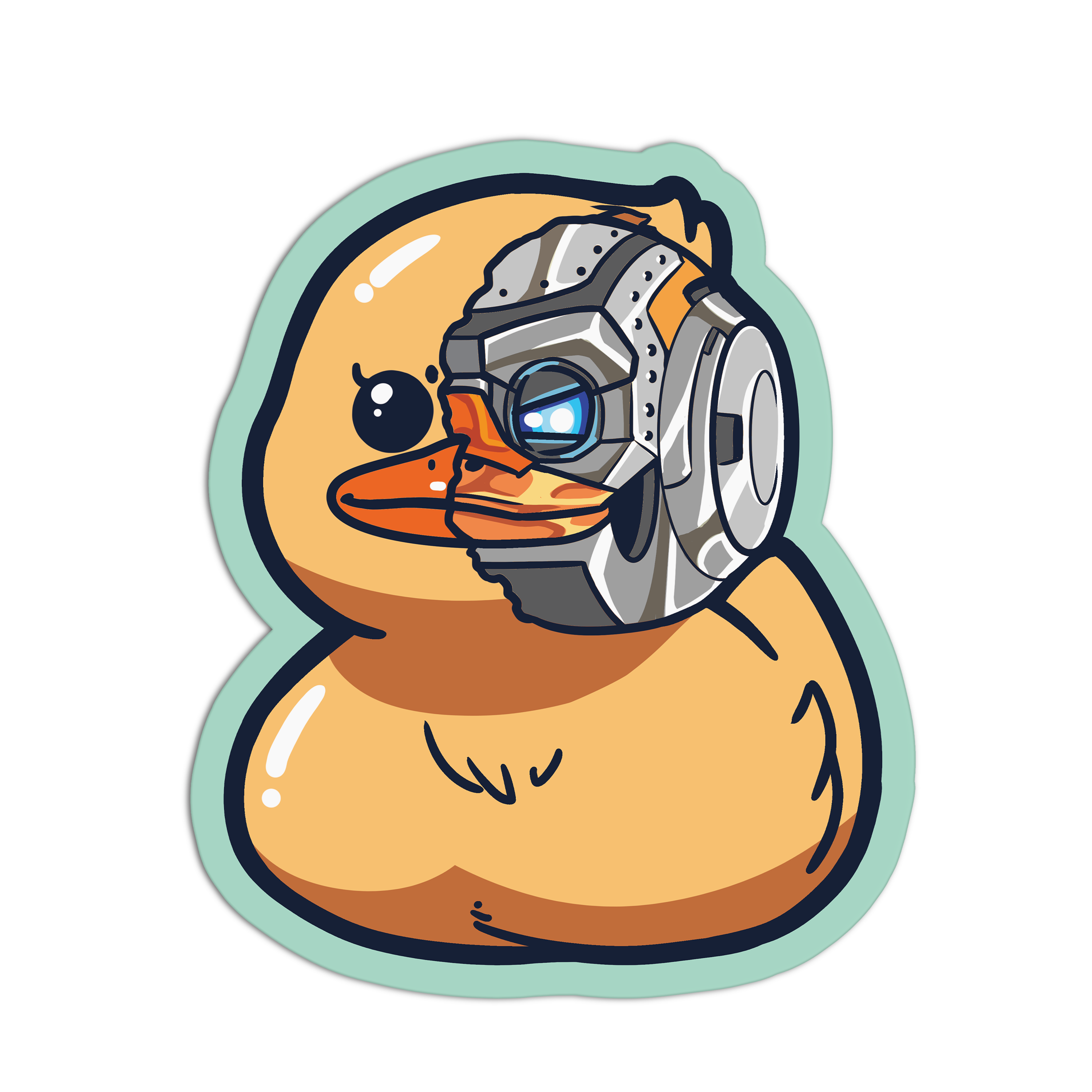Two Face Duckies Stickers – The Stkr Store
