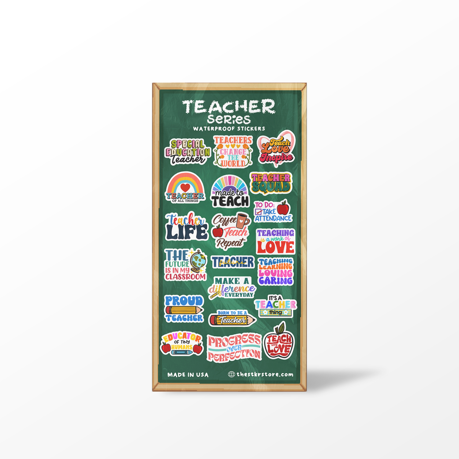 Teacher Series Sticker Sheet – The Stkr Store