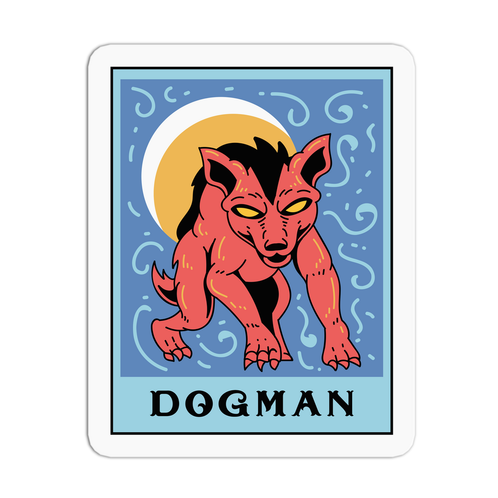 Dogman - Cryptid Tarot Stickers – The Stkr Store