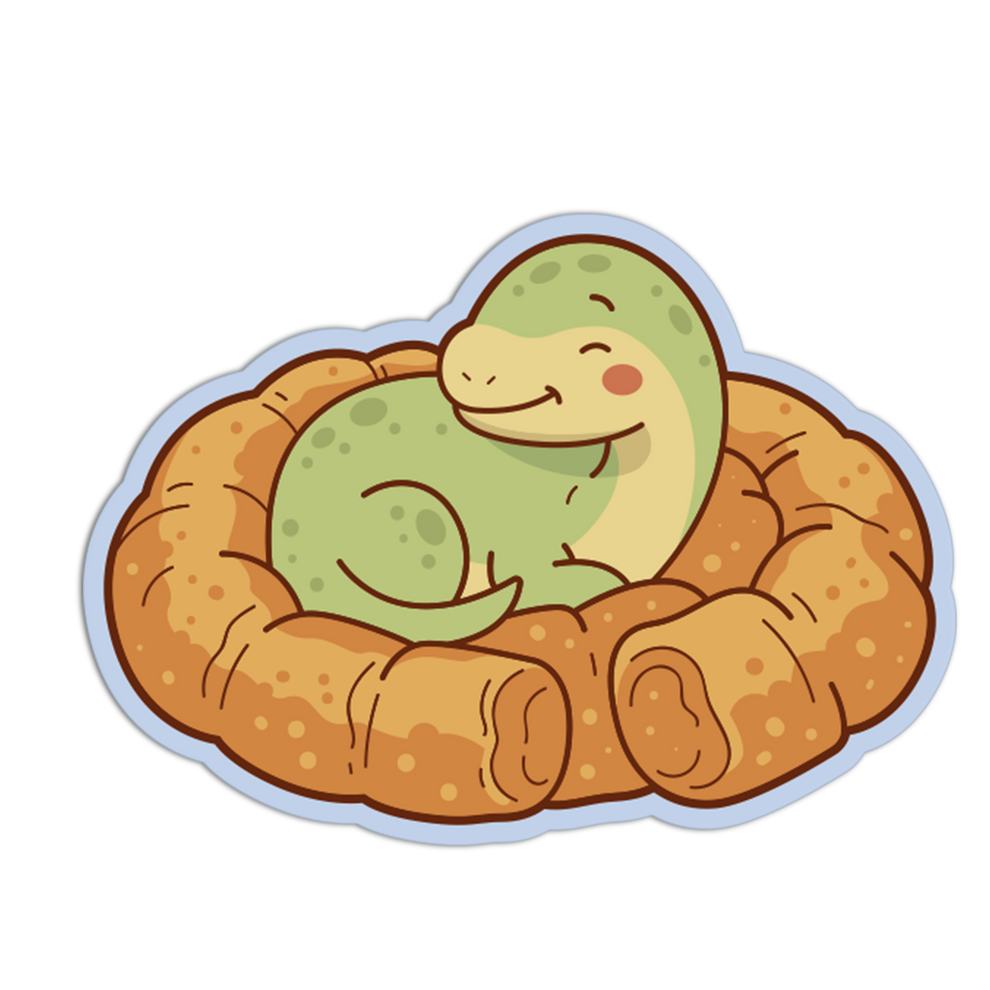 Dino Nugget Nest - Dinosaur Sticker (Copy) – The Stkr Store