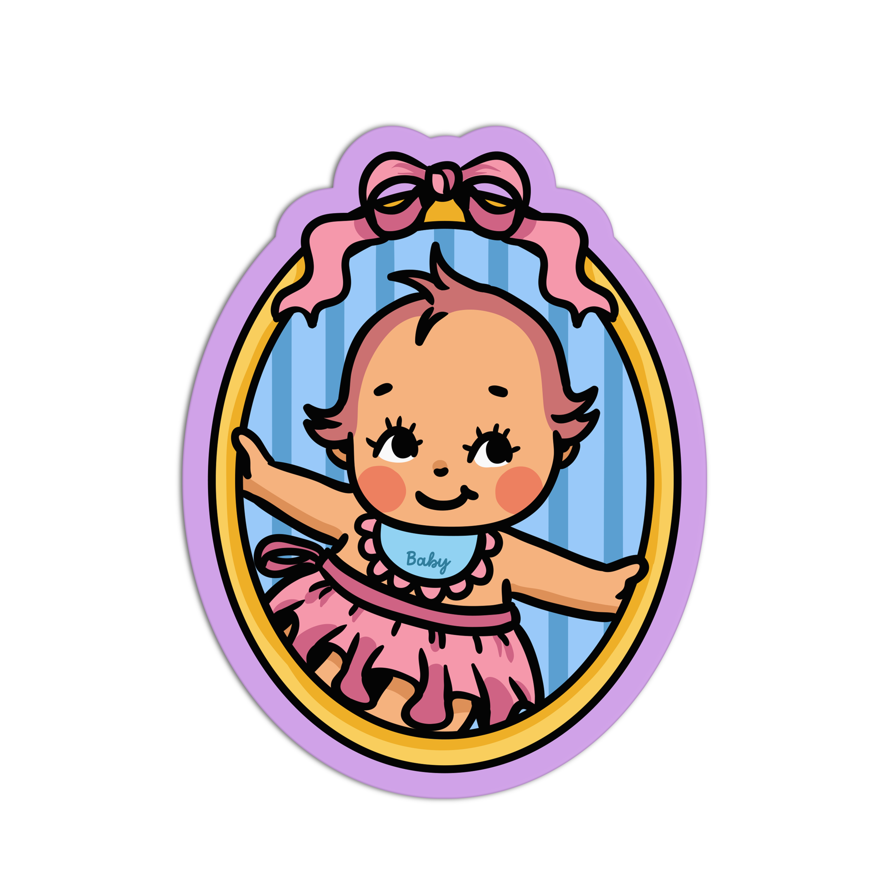 Retro Babies Sticker – The Stkr Store