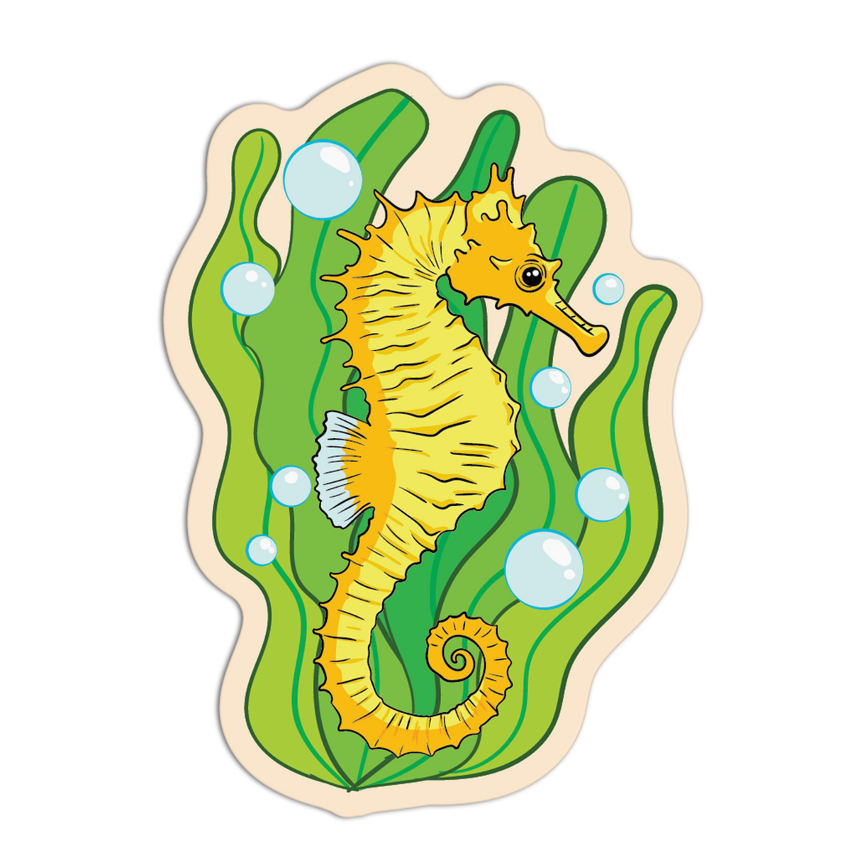 Seahorse - Sea Creatures Sticker Collection – The Stkr Store