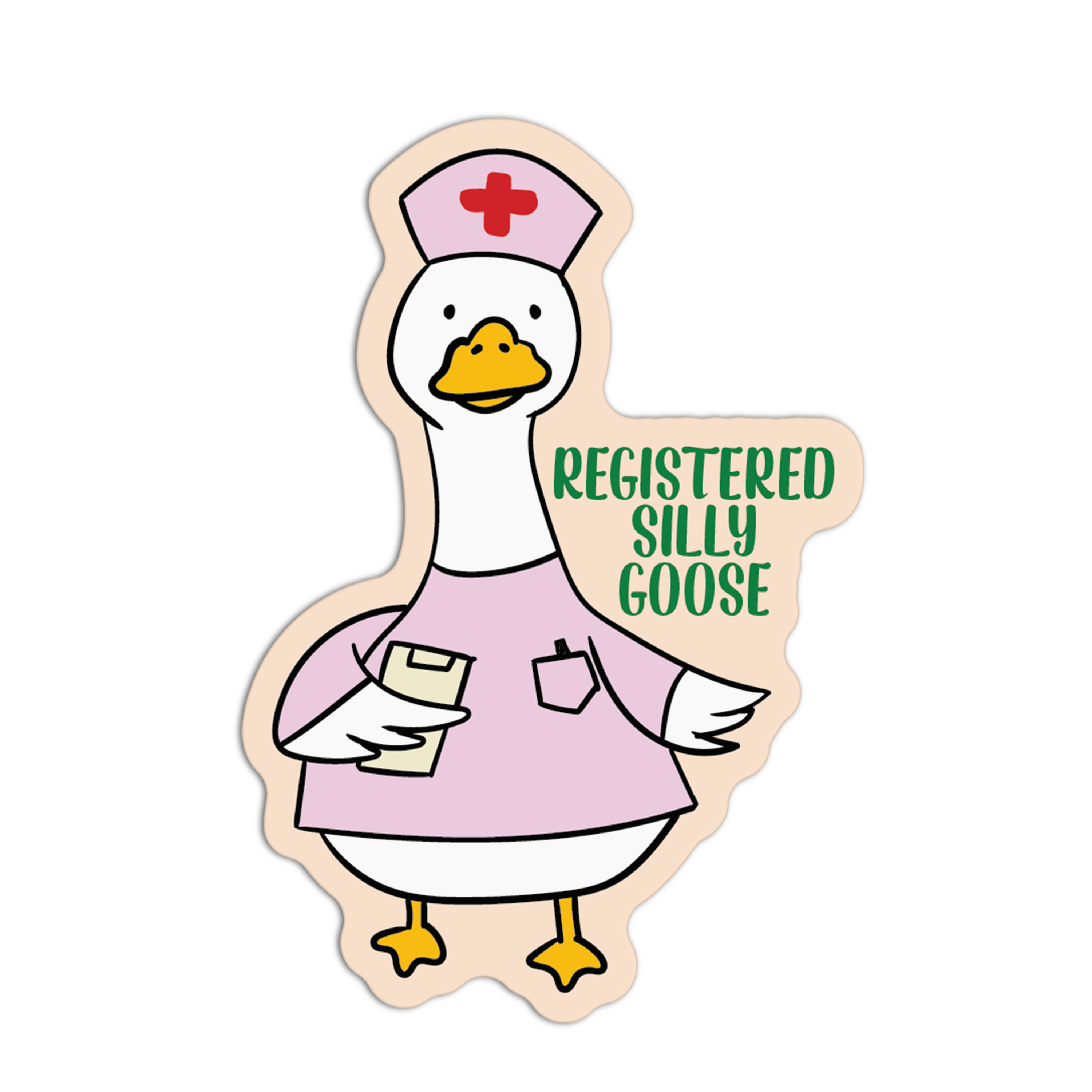 Registered Silly Goose Silly Goose Stickers – The Stkr Store